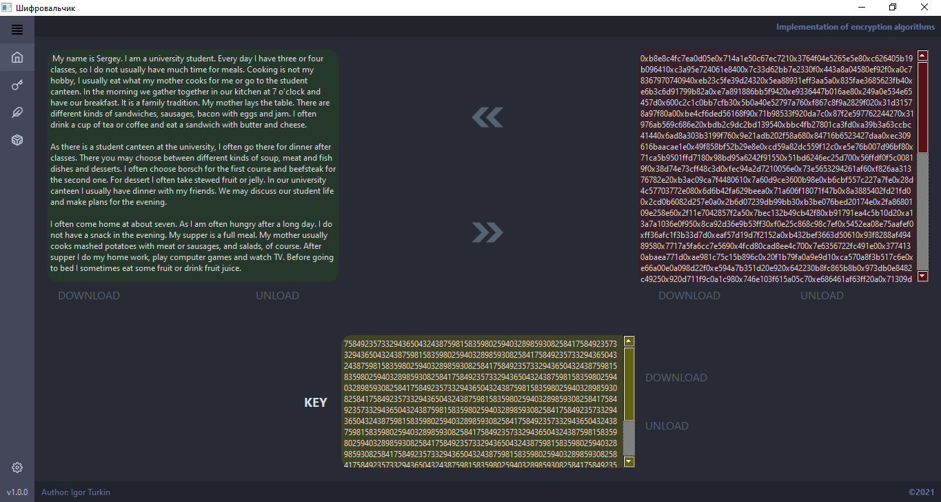 GitHub - angular-js-web/Encryptor: Приложение, которое шифрует текст методами шифрования DES ...
