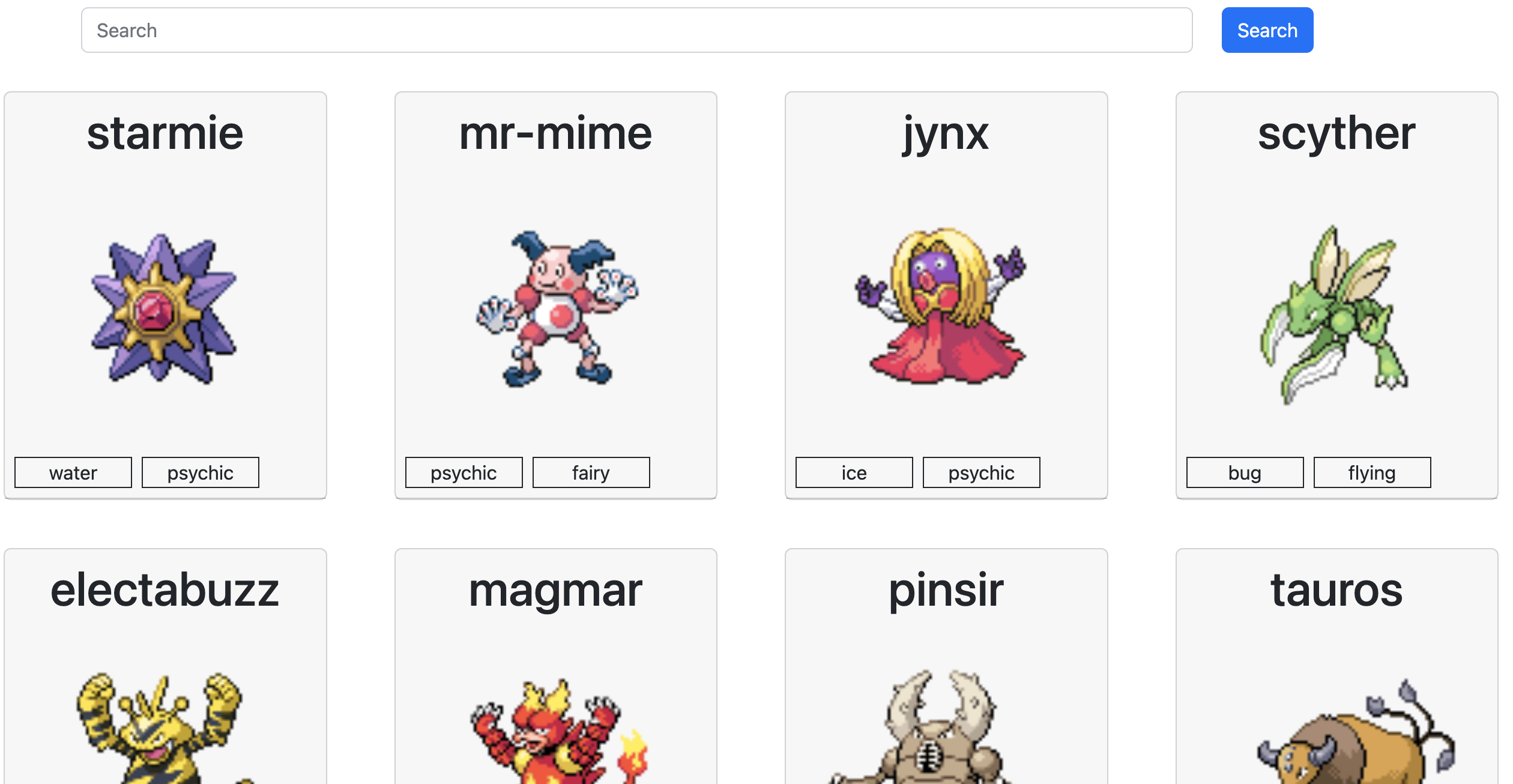 GitHub - pondohoo/pokemon-searcher: Search for any pokémon and see more ...