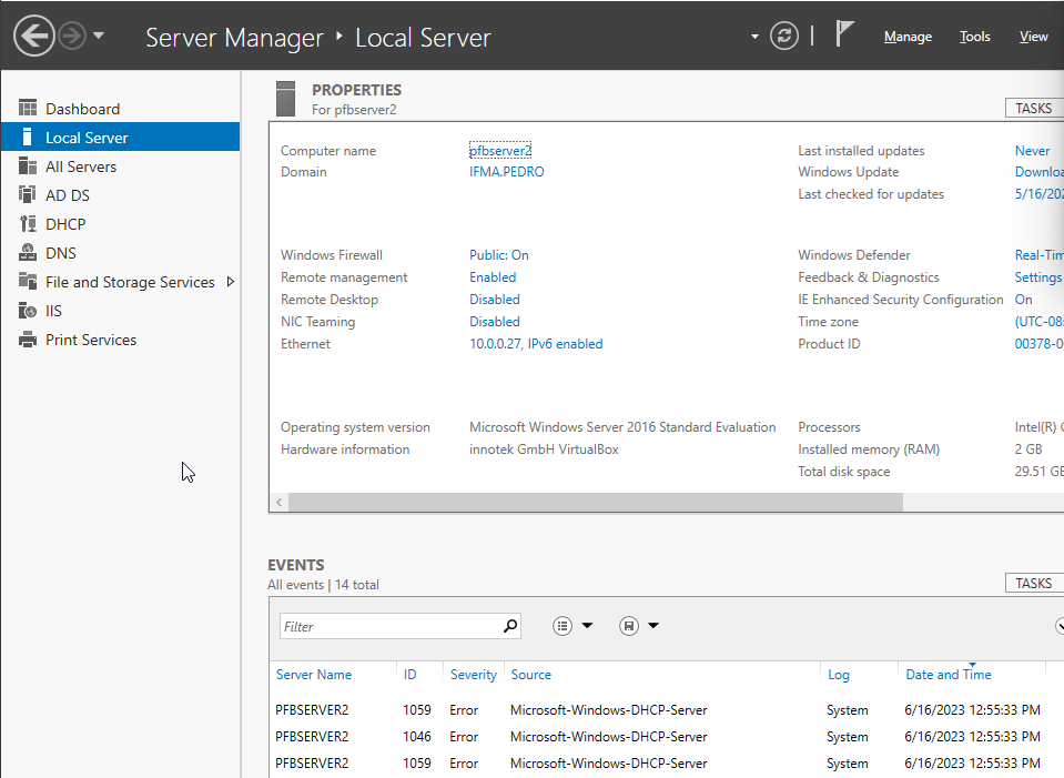 GitHub - pfbahury/WindowsServer