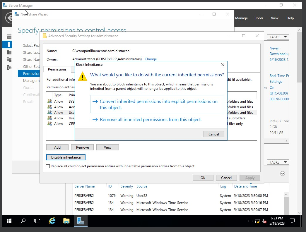 GitHub - pfbahury/WindowsServer