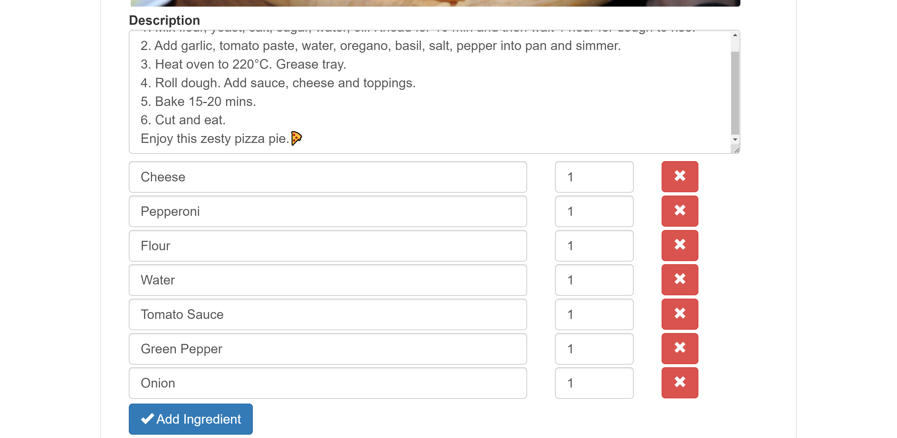 GitHub - katsup07/recipe-book: Add and update recipes to a recipe book. Create a shopping list ...