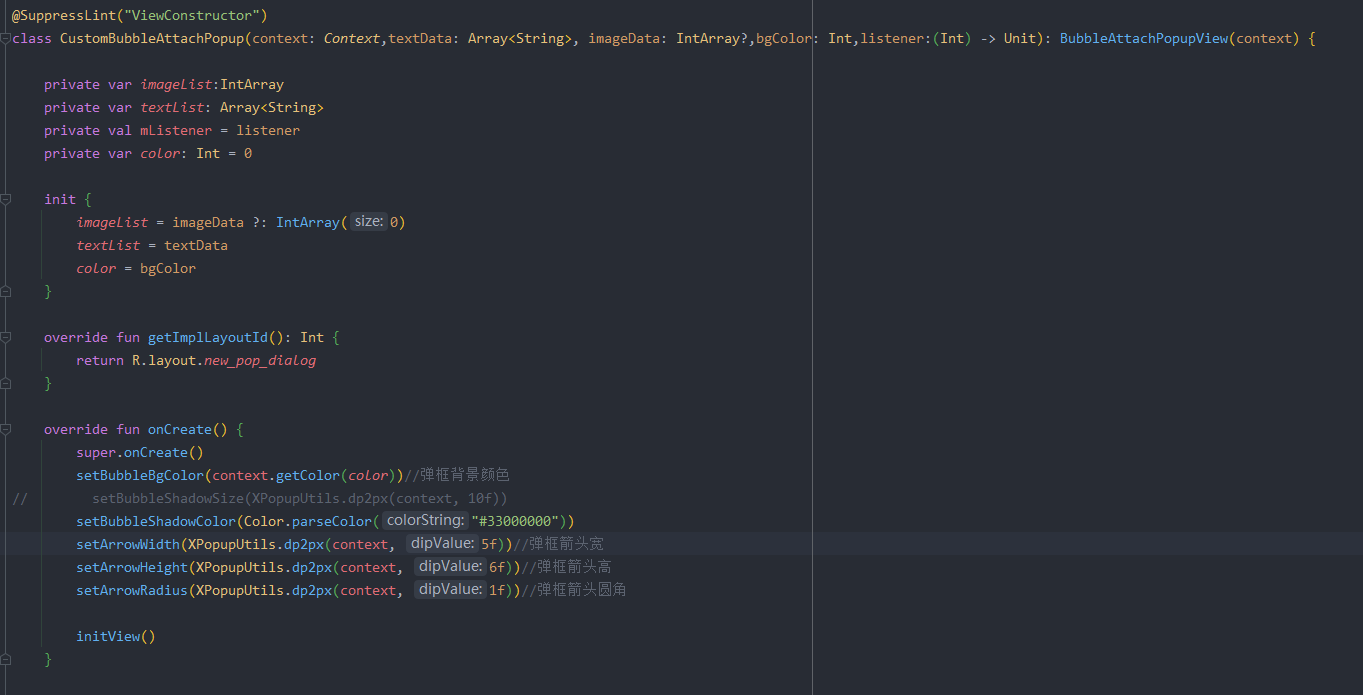自定义垂直带气泡的Attach框， · Issue #1039 · junixapp/XPopup · GitHub