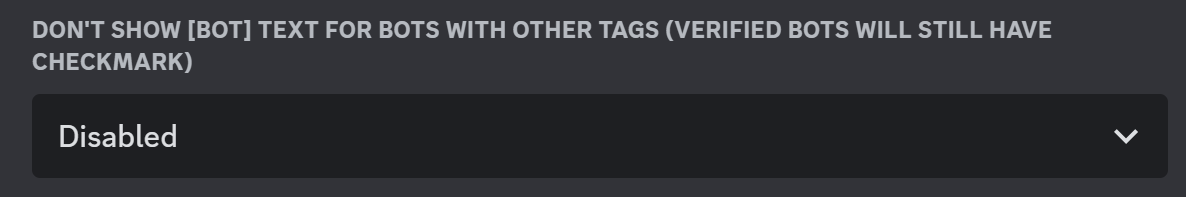[Feature Request - MoreUserTags] Setting to not apply to bots · Issue #858 · Vendicated/Vencord ...