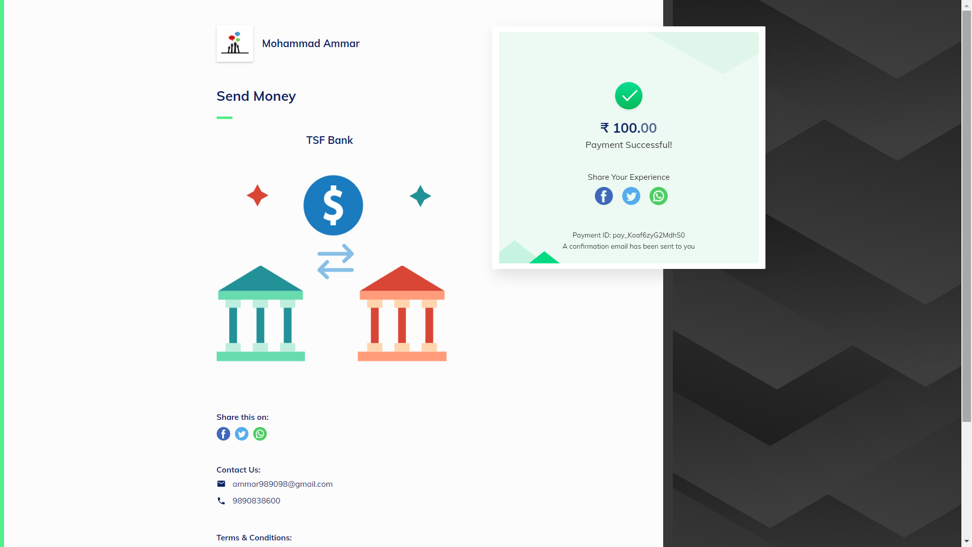 GitHub - MohammadAmmar9890/Basic-Banking-System: Basic Banking System