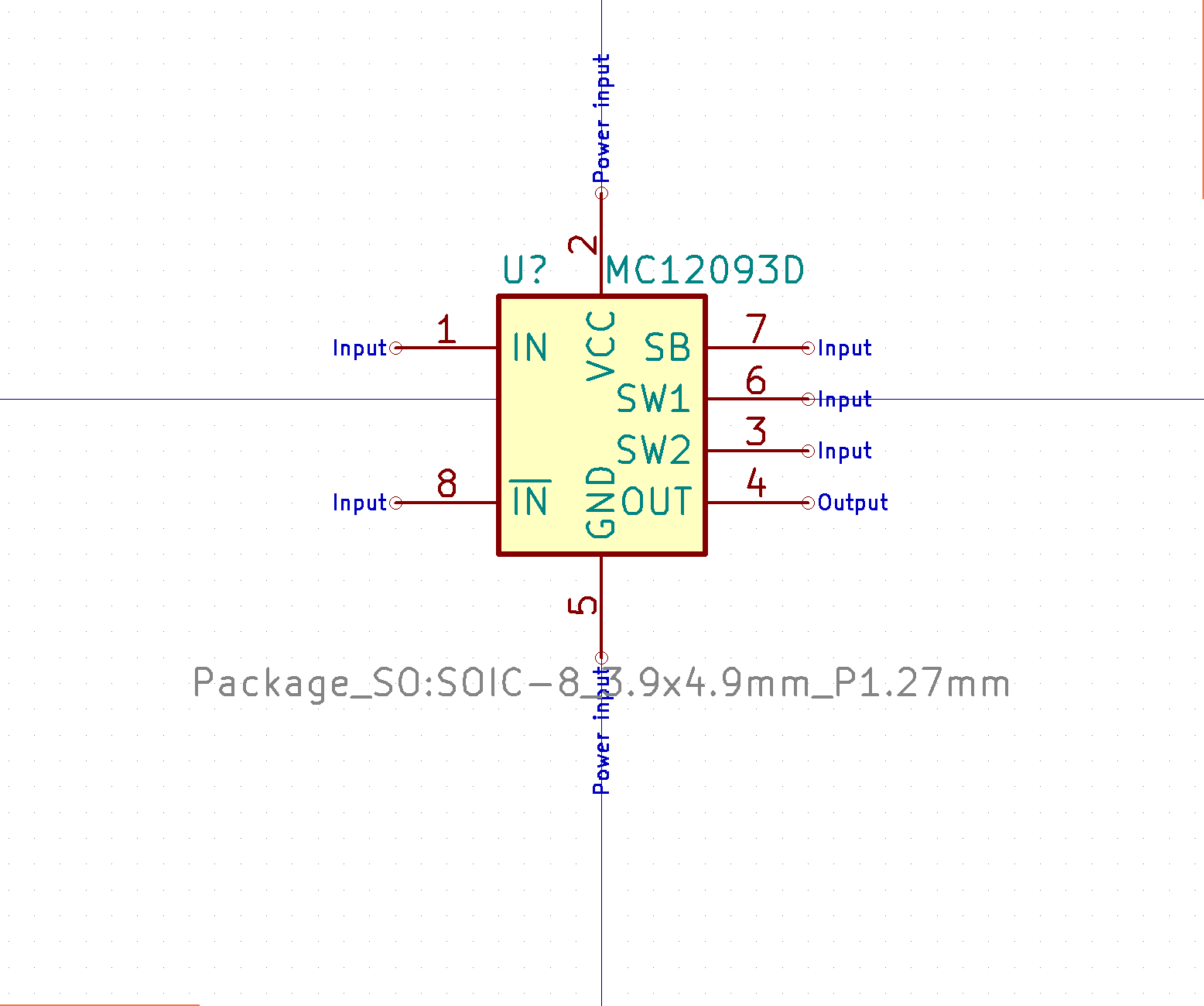add MC12093D by aewallin · Pull Request #1280 · KiCad/kicad-symbols · GitHub