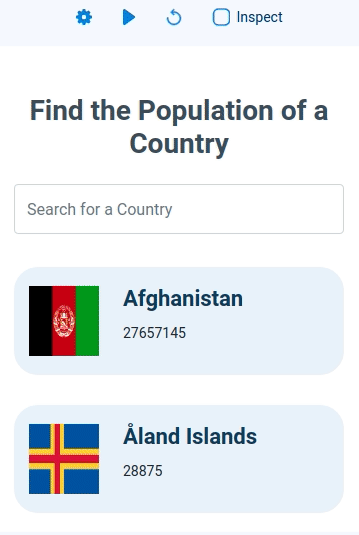 GitHub - charani013/CountriesSearchPage