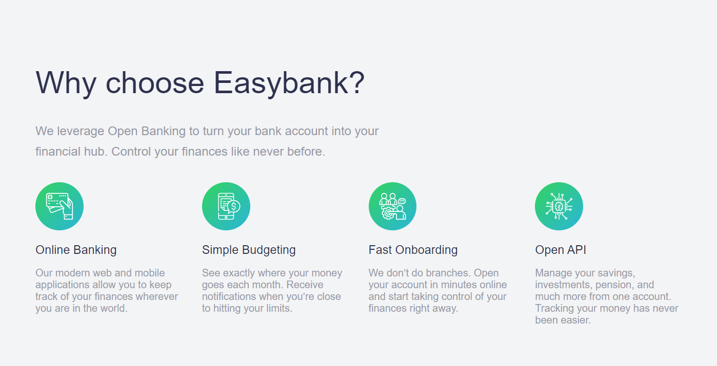 GitHub - anupriyalathey/Easybank-landing-page