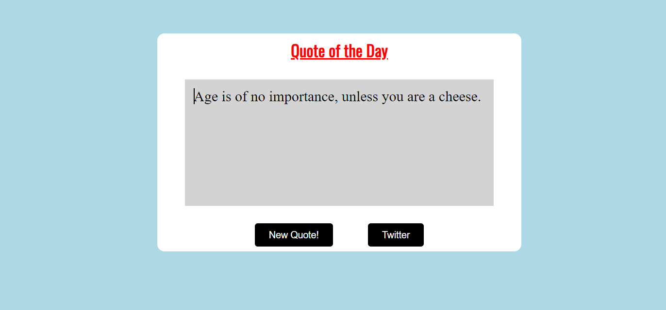 GitHub - THEYASHGAUR/Random-Quote-Generator
