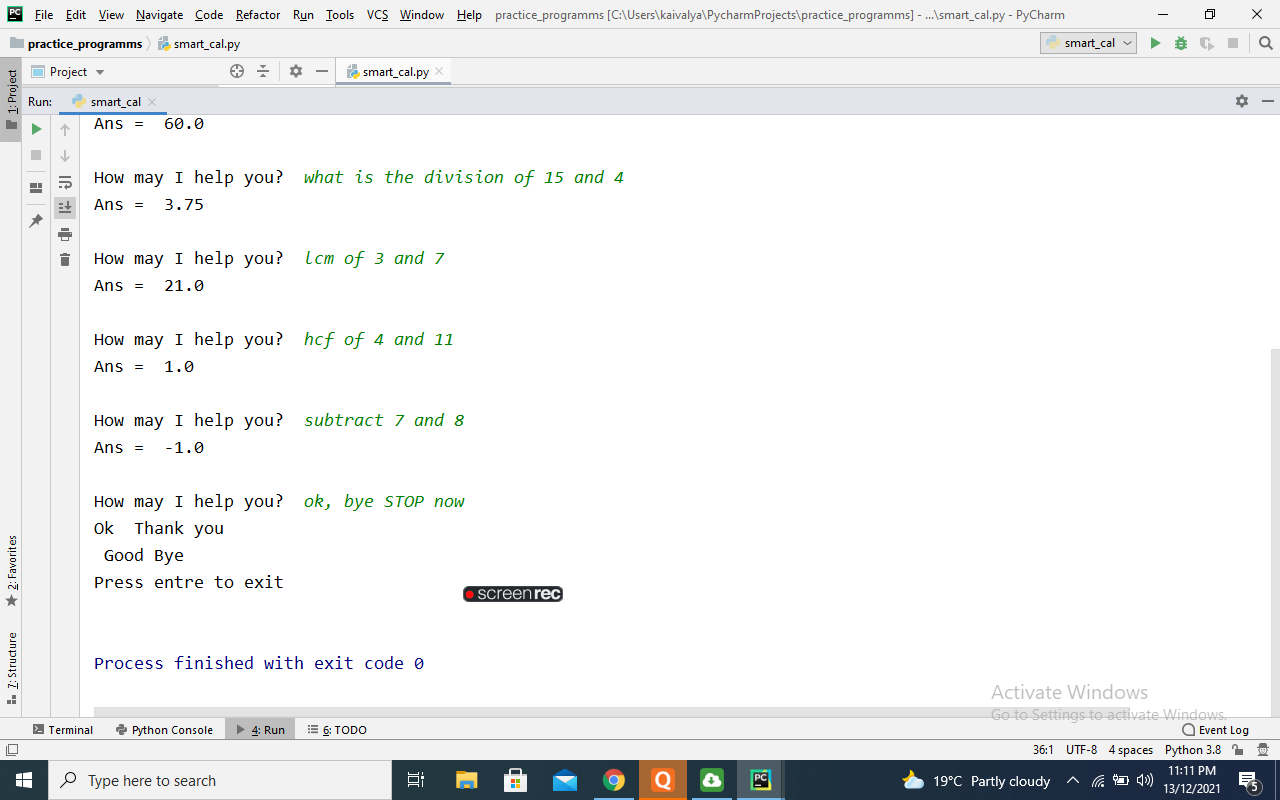GitHub - kaivalyadurafe99/Smart-Calculator: This is smart calculator ...
