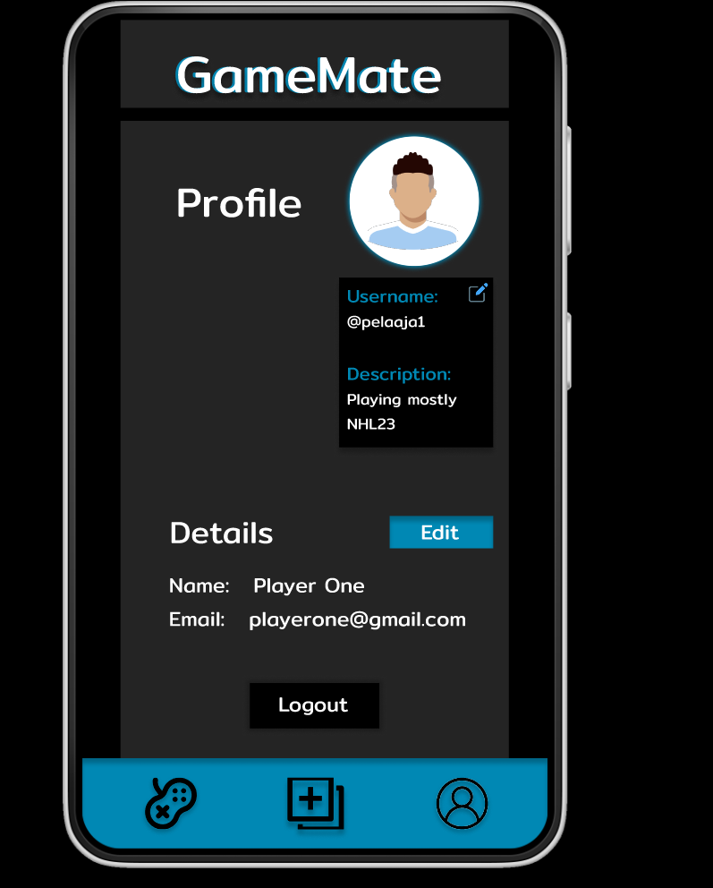 GitHub - lauritorma/GameMate