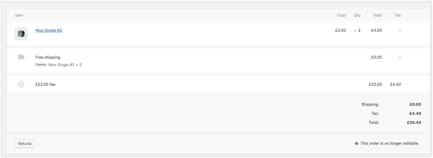 Taxes Not Calculated Properly When Adding Custom Costs · Issue 19561 · Woocommercewoocommerce 