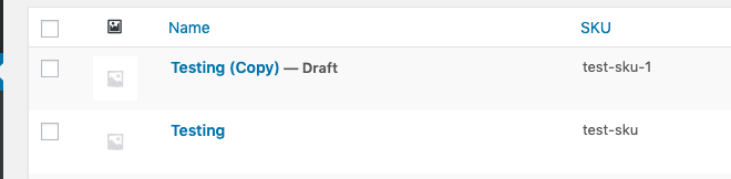 [WC 3.6] Wrong SKU in duplicated product · Issue #23071 · woocommerce ...
