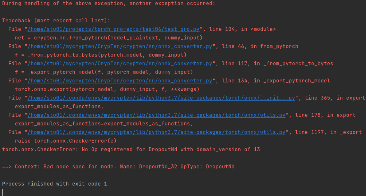 Context: Bad node spec for node. Name: DropoutNd_32 OpType: DropoutNd · Issue #412 ...
