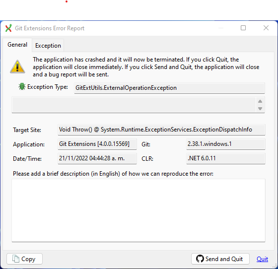 Crash When Pull From Networked Git Repo Folder · Issue 10419 · Gitextensionsgitextensions · Github