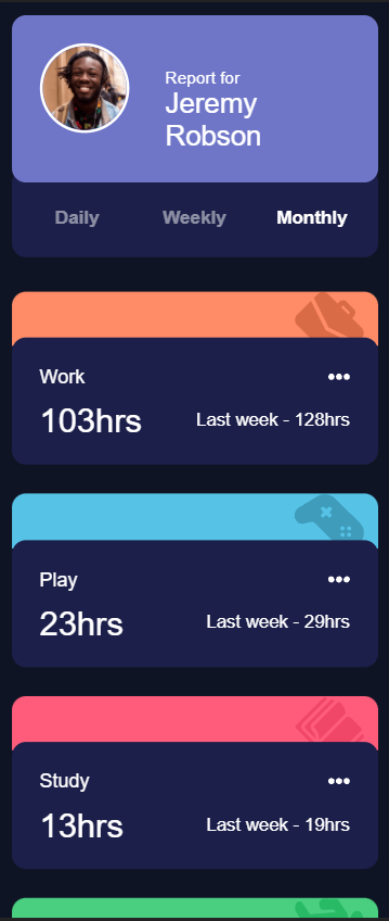 time-tracking - Codesandbox