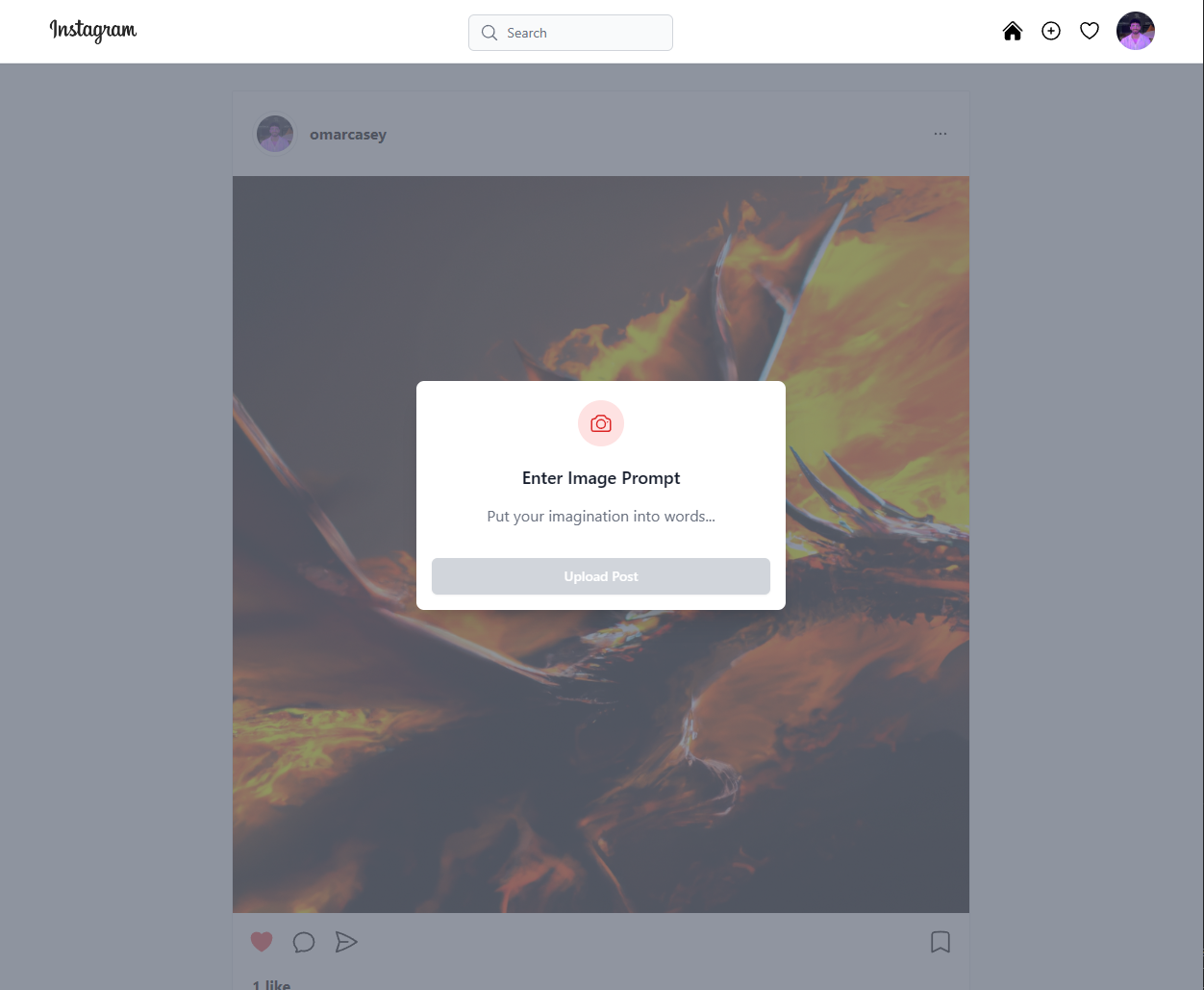 GitHub - omarcasey/AI-gram