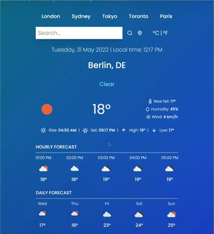 GitHub - Aurum24-dev/weather-App: weather app using react
