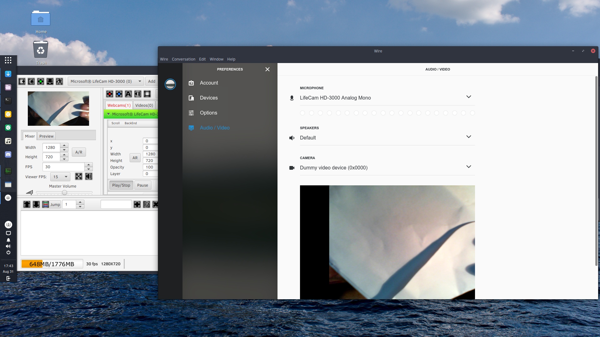 v4l2loopback device streams offset to the right · Issue #910 · wireapp/wire-desktop · GitHub
