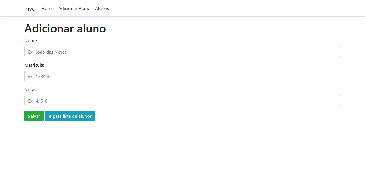 GitHub - RodJunio/CadastroDeAlunos: Realizado em Asp.Net MVC realizei um CRUD de cadastro de alunos.
