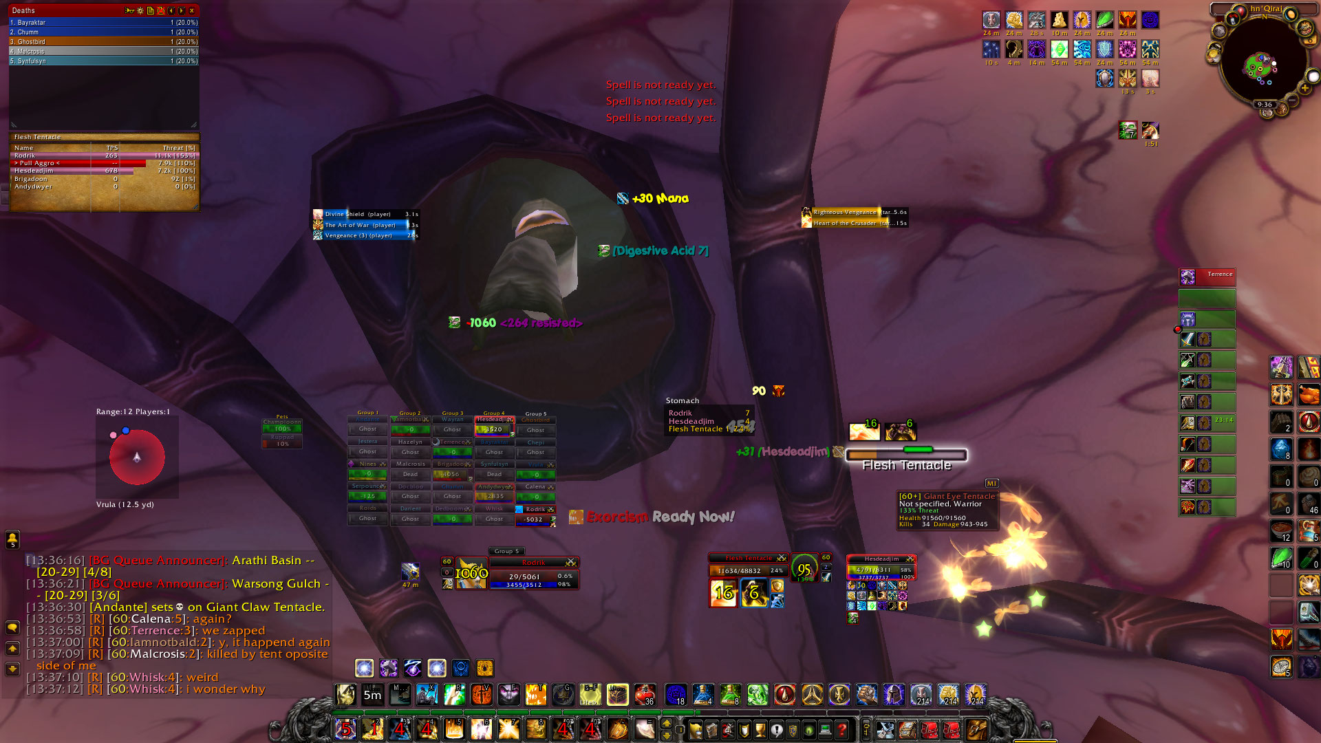 [PTR][AQ40] C'Thun giant eye tentacle can be spawned in his stomach · Issue #4224 · chromiecraft ...