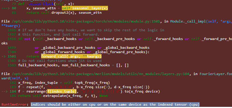 [BUG] ETSformer training on GPU · Issue #160 · salesforce/Merlion · GitHub