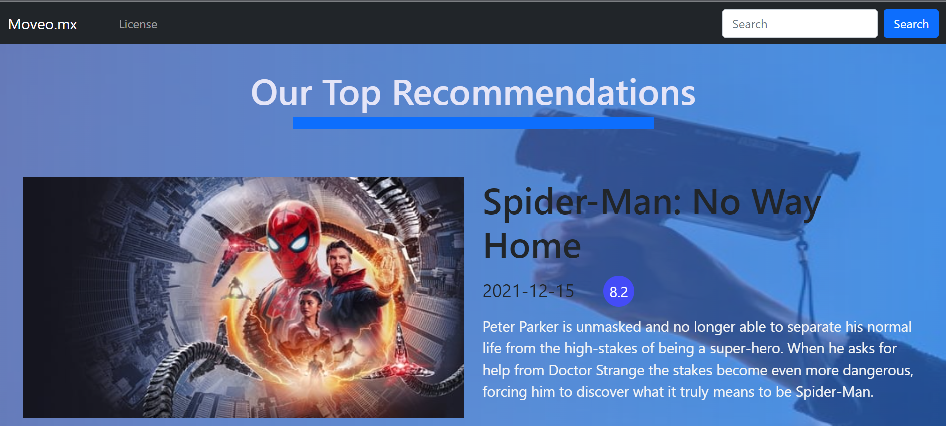 GitHub - Tadeo-2404/Movie-App: App creada empleando JavaScript, Sass, Bootstrap-5, HTML-5 ...