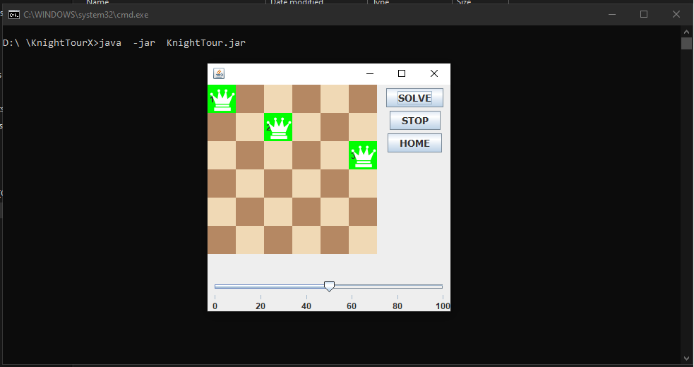 GitHub - jake314jake/Knight-Tour-N-Queen-solver