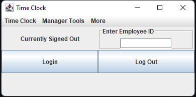 GitHub - CS3560-02-Group2/Clock-In-Clock-Out-System: Program that ...