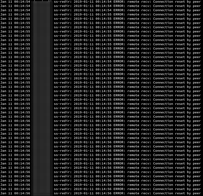 Thousands Of Error Remote Recv Connection Reset By Peer Lasts For 1 2 Minutes · Issue 2262 