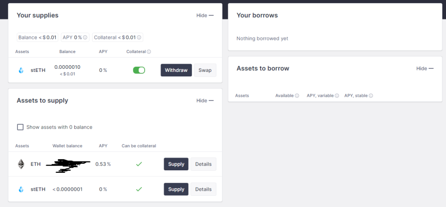 Not Showing Tokens in the Borrowing List · Issue #879 · aave/interface · GitHub