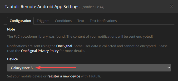 Notifications show up blank / without any details · Issue #95 · Tautulli/Tautulli-Remote · GitHub