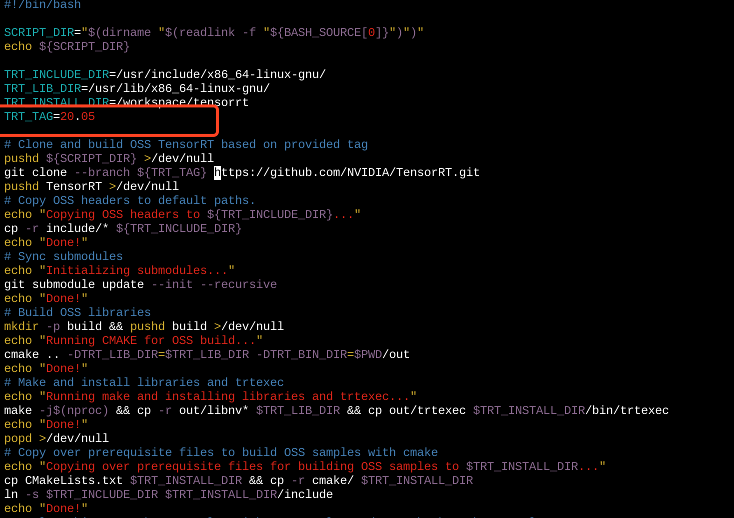 Tensorrt Docker Image Script Error · Issue 682 · Nvidiatensorrt · Github 