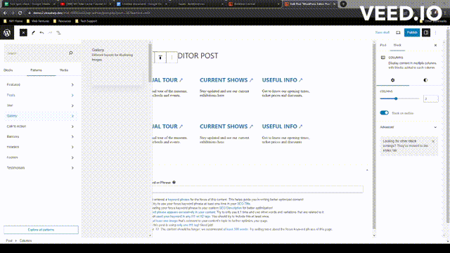 Crio doesn't display live previews for patterns when using WP Block Editor · Issue #95 ...
