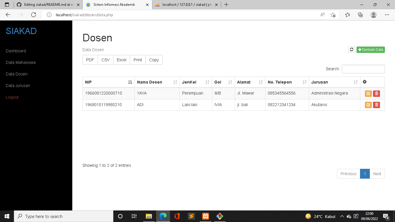 GitHub - Nelisa1/siakad