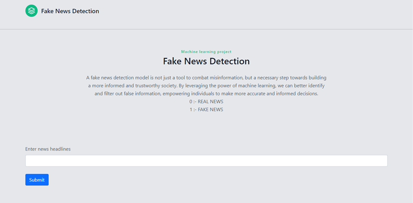GitHub - SHRISTIGUPT/Fake-News-Detection: It will detect the news ...