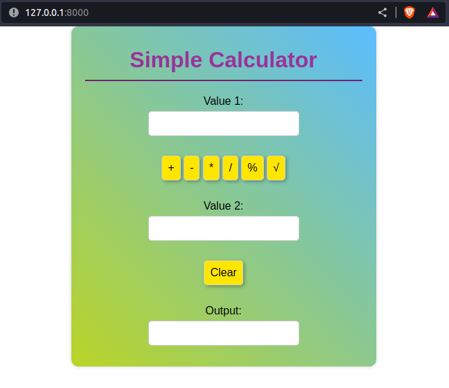 GitHub - prathu21-star/Simple-Calculator