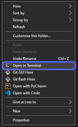 The Terminal is unable to start PS in a directory having square brackets in its name · Issue ...