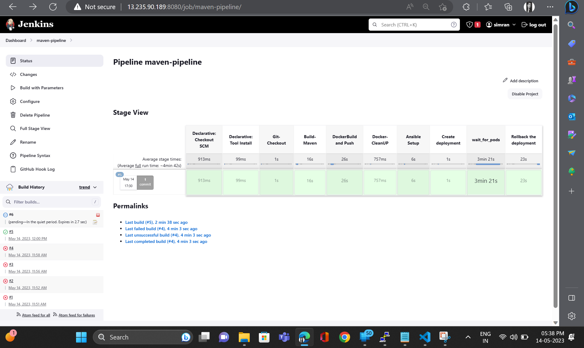 GitHub - Simrankhott/ci-cd-Jenkins-pipeline-eks-cluster