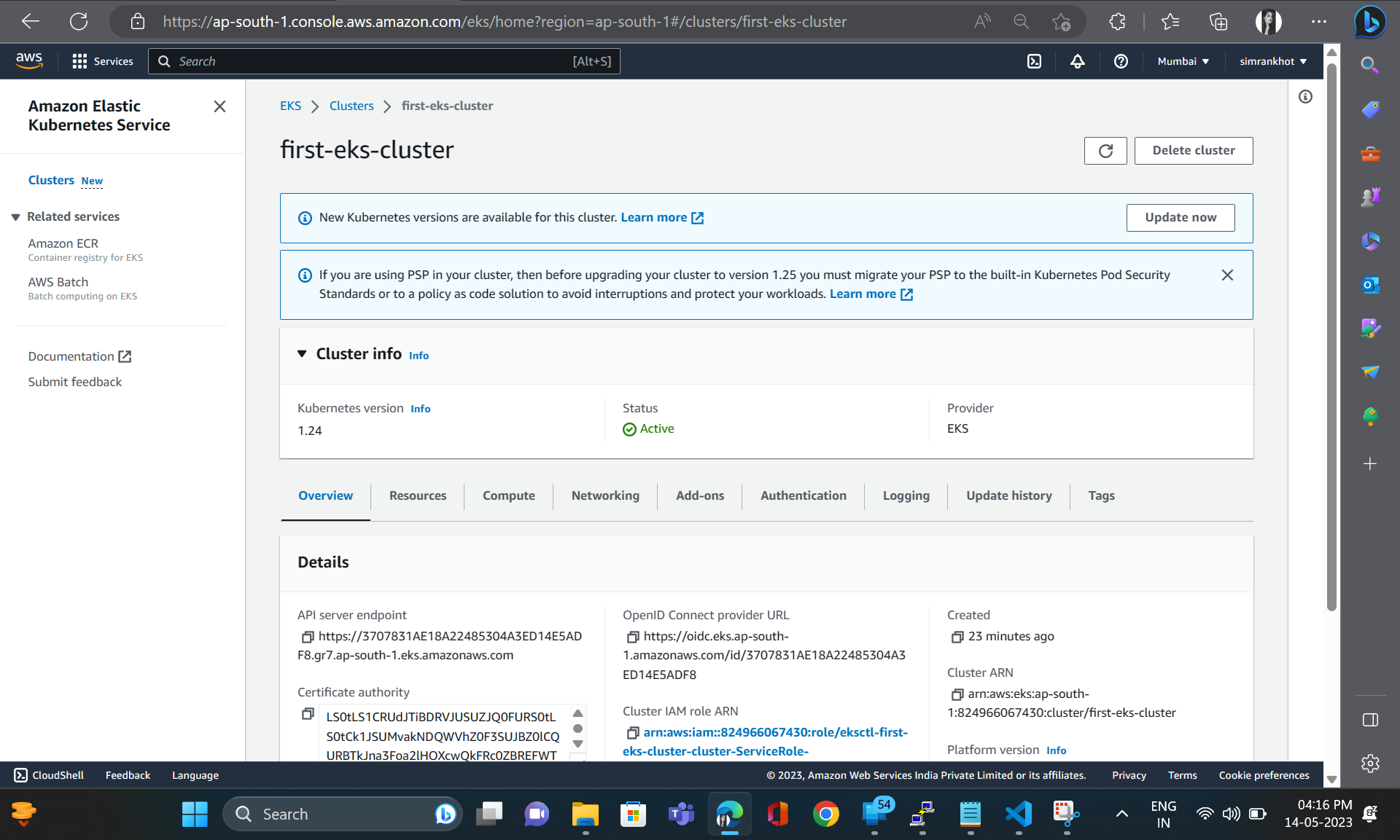 GitHub - Simrankhott/ci-cd-Jenkins-pipeline-eks-cluster