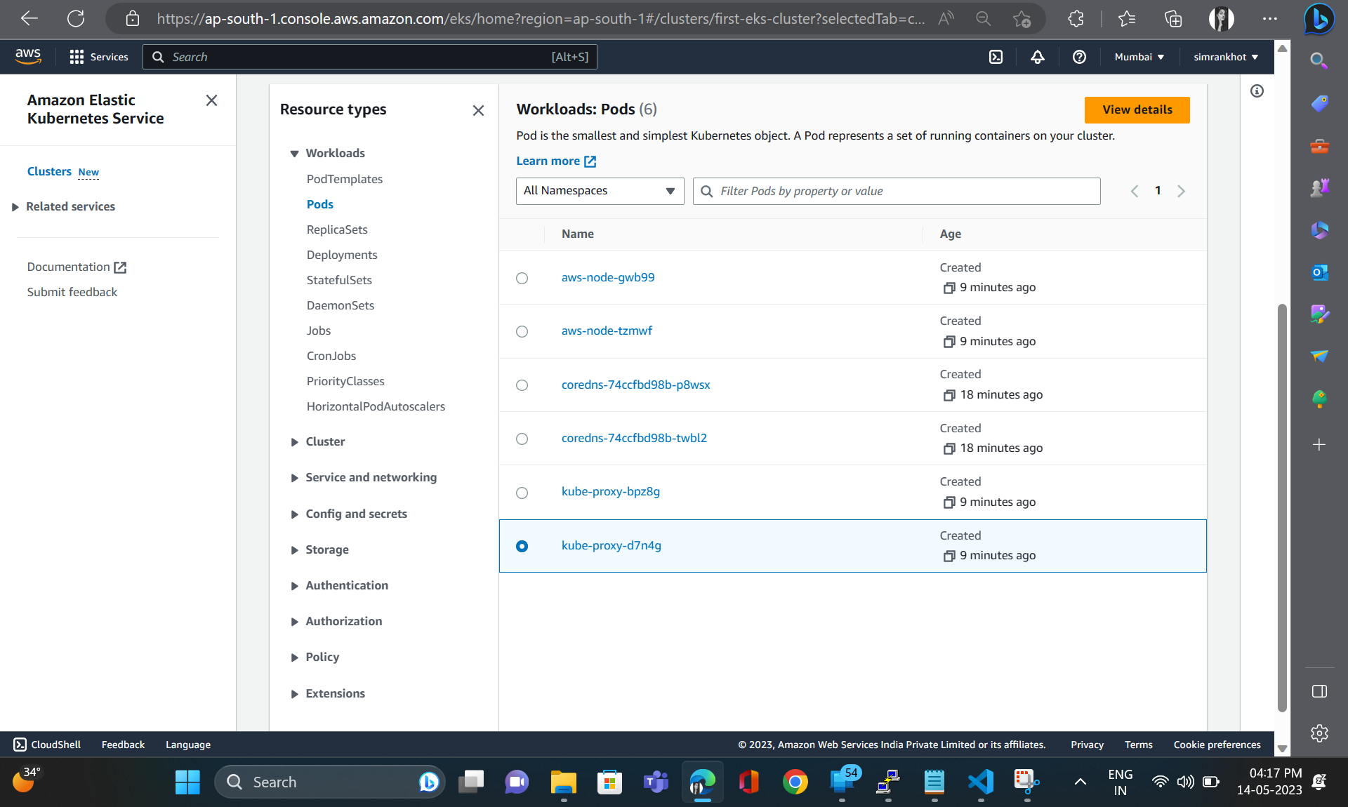 Github Simrankhottci Cd Jenkins Pipeline Eks Cluster 