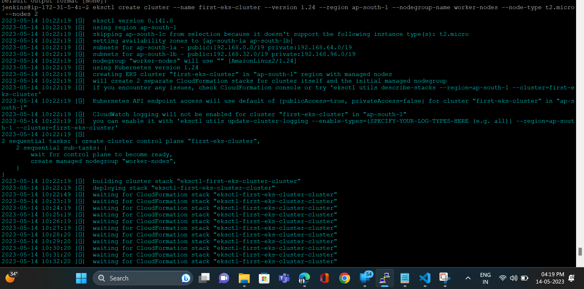 GitHub - Simrankhott/ci-cd-Jenkins-pipeline-eks-cluster