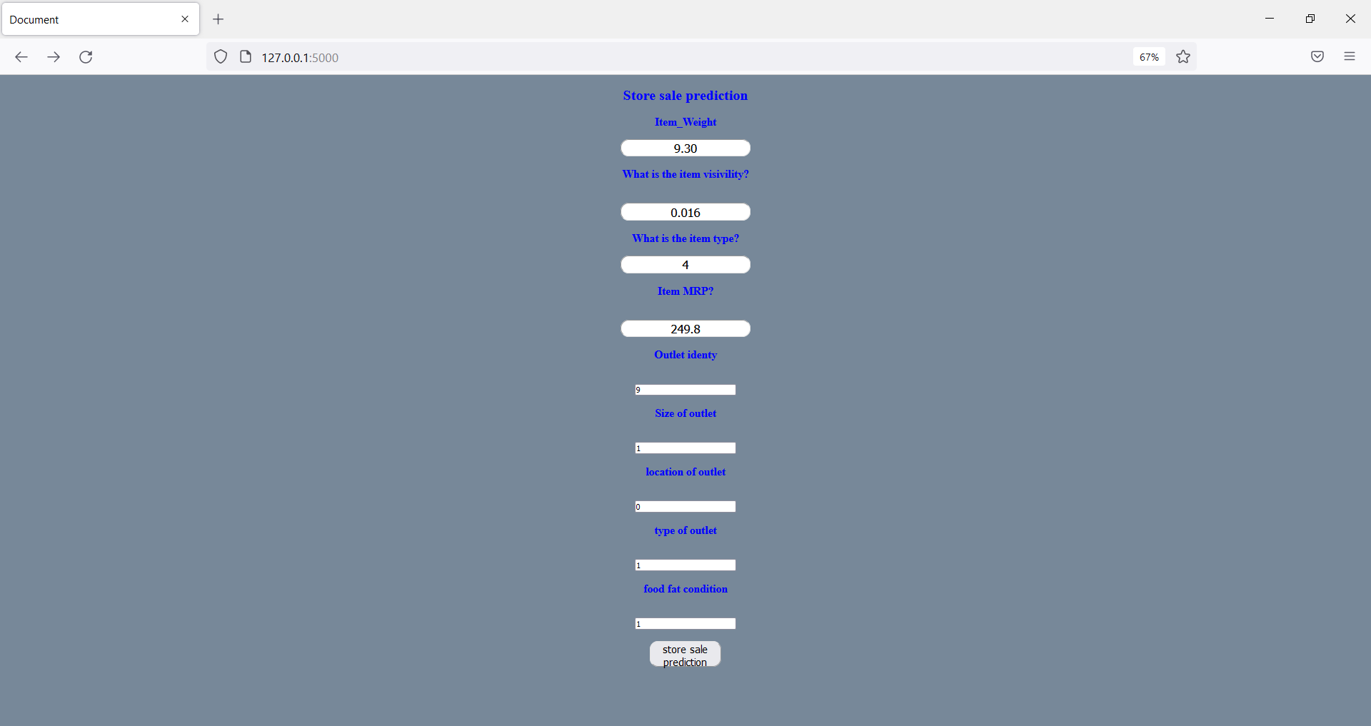 GitHub - showmick5/Big-Mart-sales-prediction