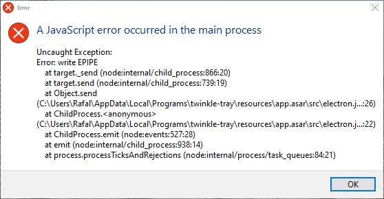 JavaScript Error occurred in the main process · Issue #522 ...