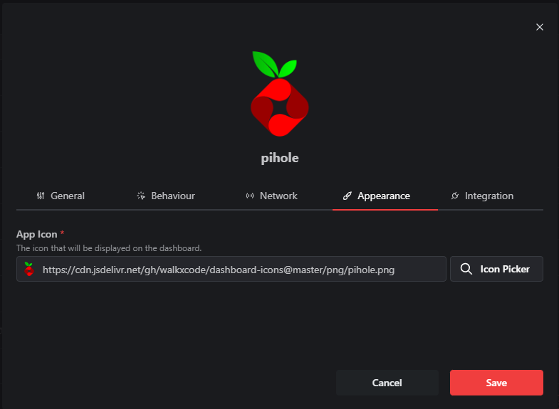 App Icon not loading - wrong URL · Issue #601 · ajnart/homarr · GitHub