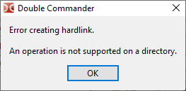 Hardlinks for multiple files & folders · Issue #776 · doublecmd/doublecmd · GitHub
