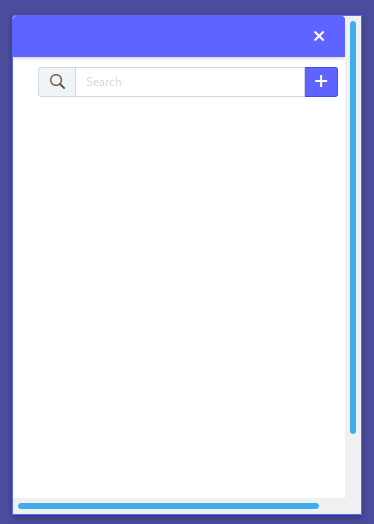 Horizontal And Vertical Scrollbar On Chat Widget Even When There Is No Content · Issue 4712 1065