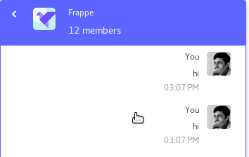 timestamps for all chat in all rooms is changed to timestamp of latest ...