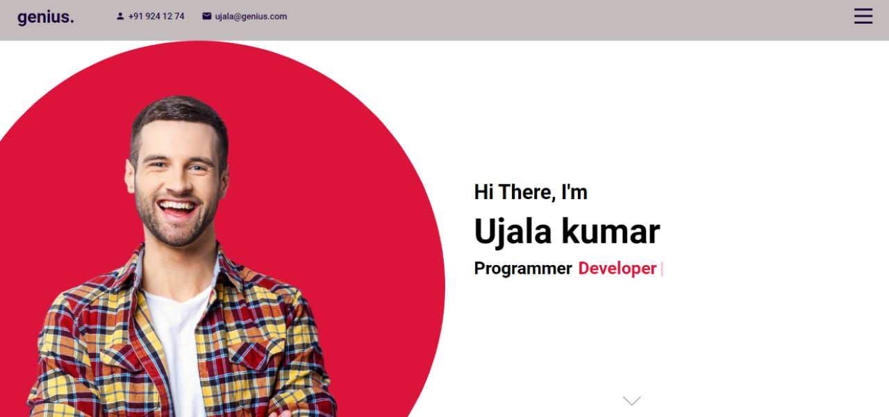 GitHub - Ujala-2110/Portfolio: This is portfolio website