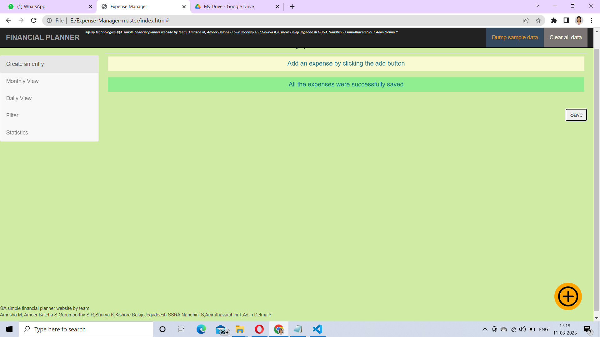 GitHub - AmrishaM/Finnacle-Sify-Training: A Simple Financial planning website