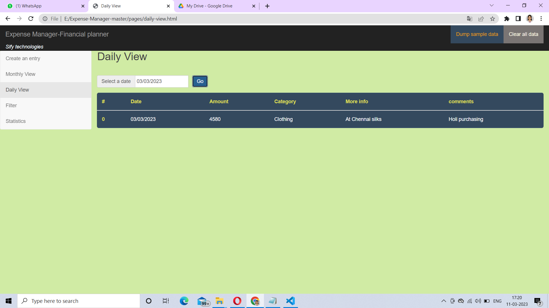 GitHub - AmrishaM/Finnacle-Sify-Training: A Simple Financial planning website